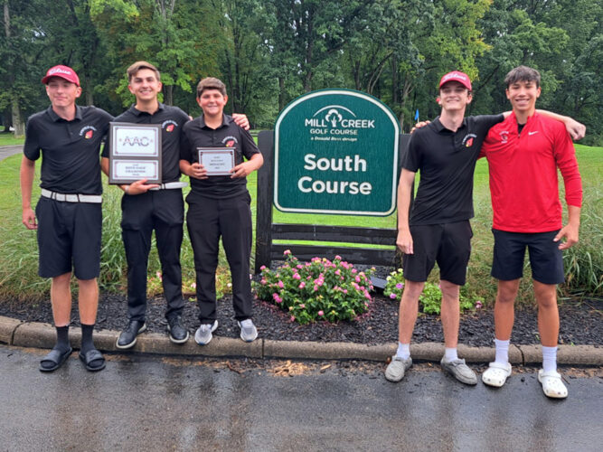 Canfield golf sweeps AAC tourney | News, Sports, Jobs - Tribune Chronicle